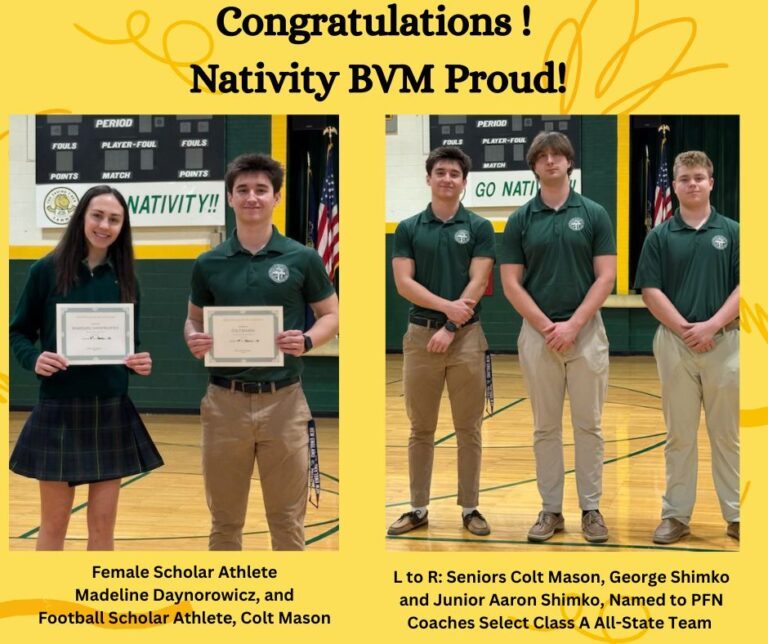 NATIVITY BVM HIGH SCHOOL – Education with a Different Spirit
